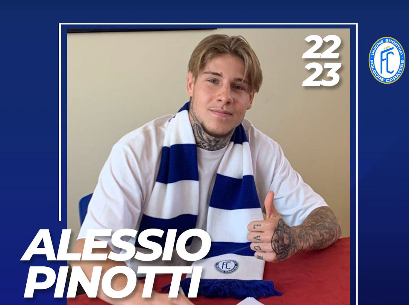 Pinotti, attaccante classe 2003, alla Folgore Caratese - Monza in Diretta