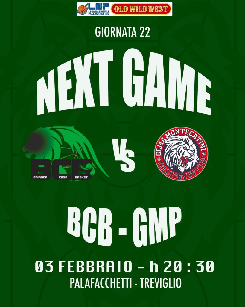 Legnano e Montecatini ospiti di Rimadesio e Brianza Casa Basket - Monza ...